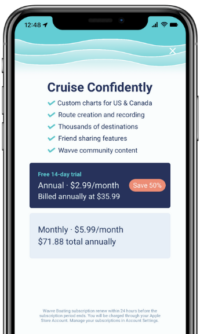Wavve Boating App | Easy Boat GPS